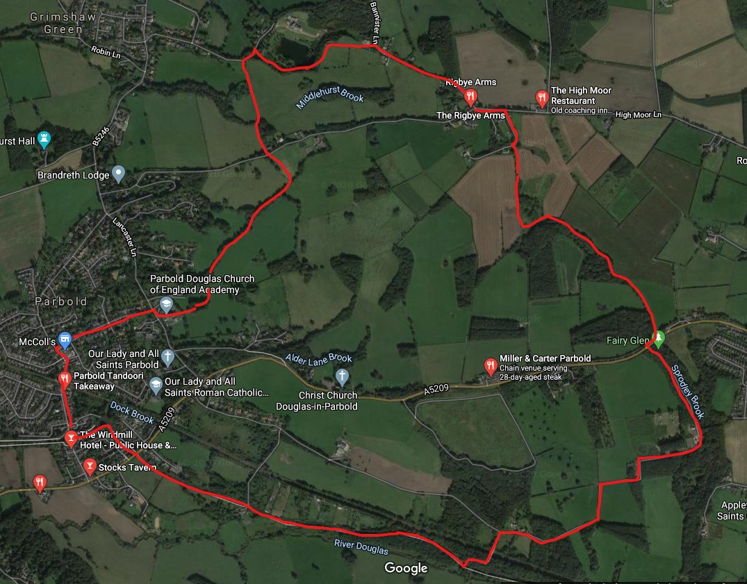 A Picturesque Walk Around Parbold - Winstanley Whats On