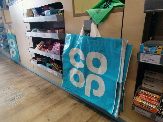 Coop Binning Bags for Life - Winstanley Whats On